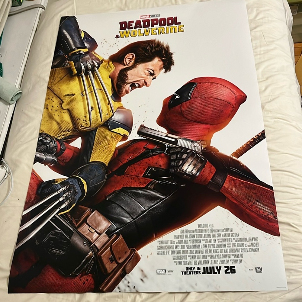 Deadpool & Wolverine 27 X 40 Movie Poster Great Theat… - Gem